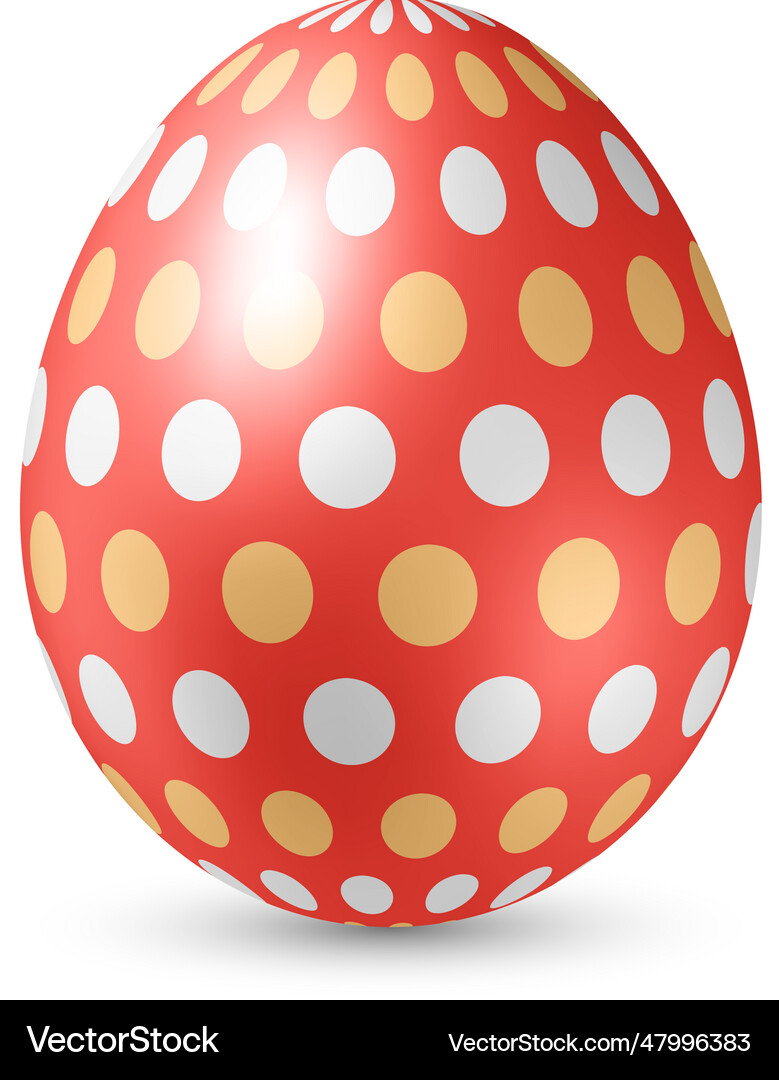 Easter egg Royalty Free Vector Image - VectorStock