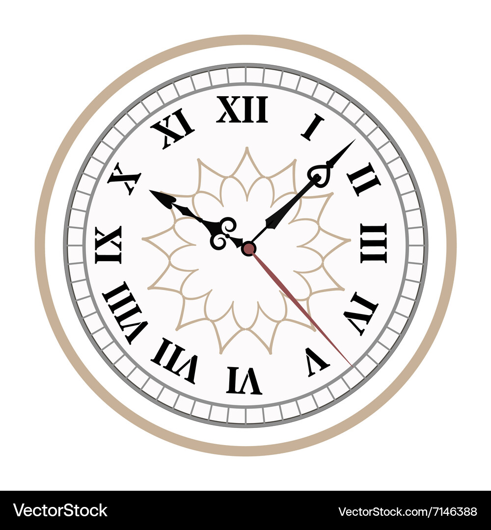 Clock watch alarms icons Royalty Free Vector Image
