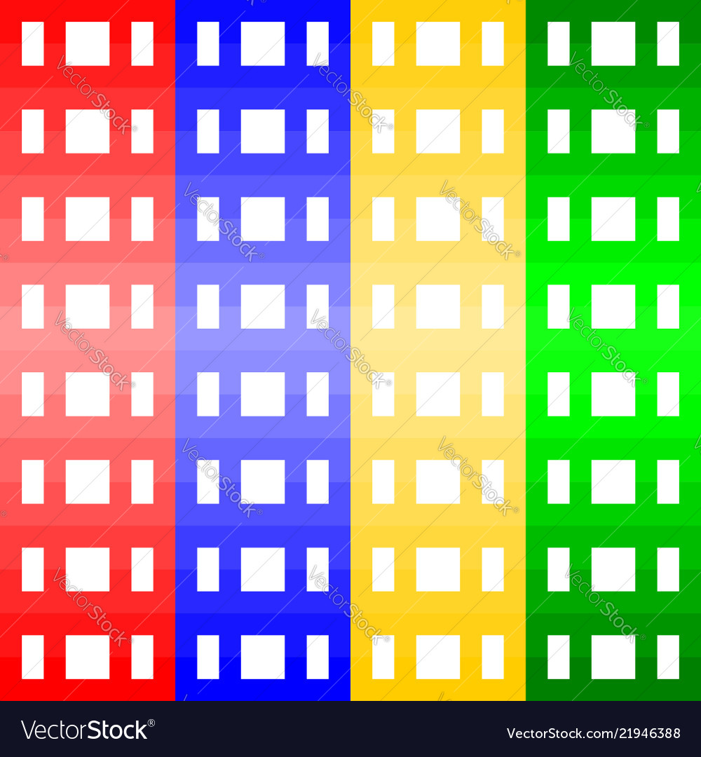 Multi-color geometric pattern background Vector Image