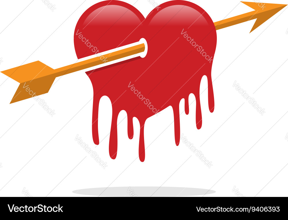 Love heart logo and icon Royalty Free Vector Image