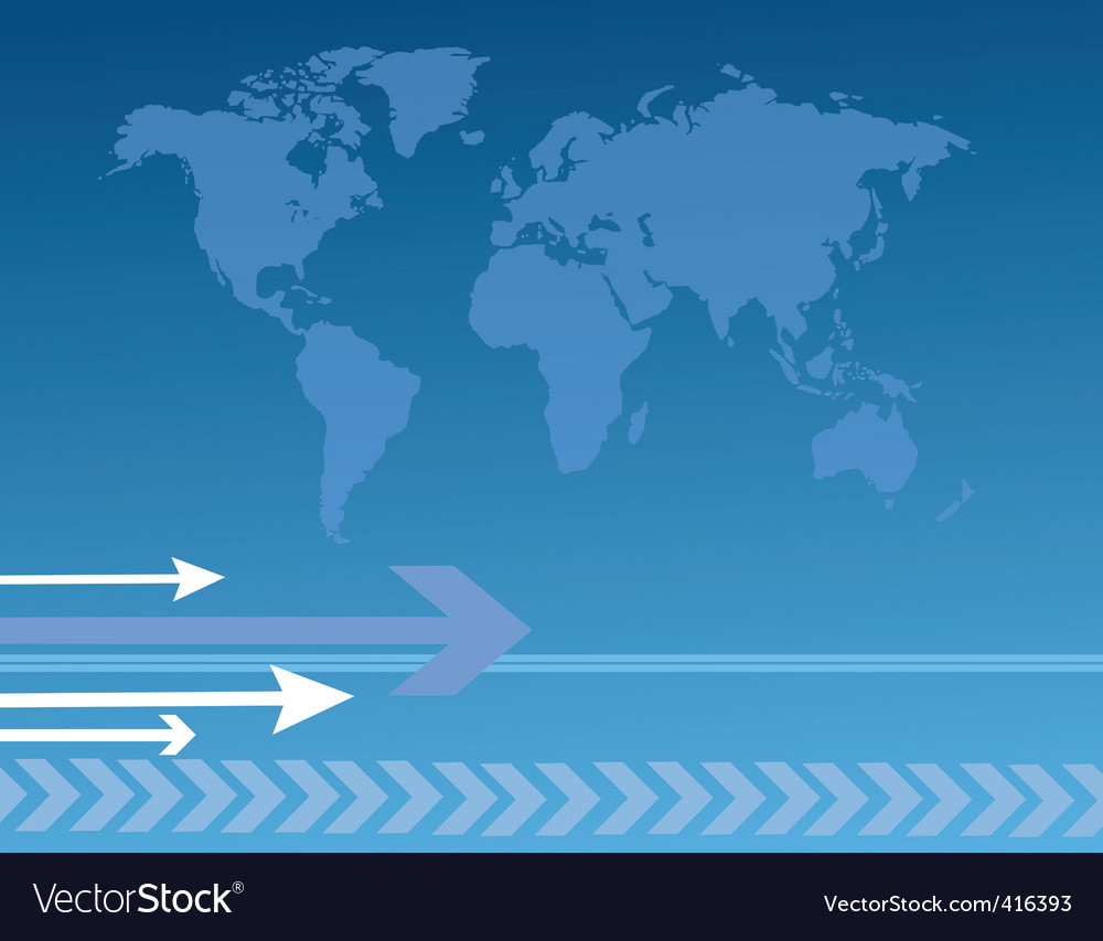World map Royalty Free Vector Image - VectorStock