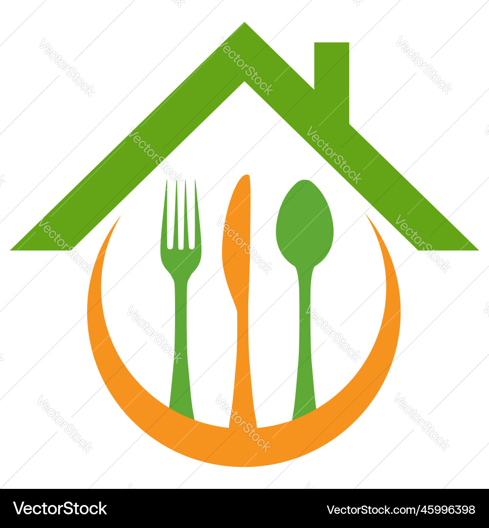 Logo restaurant business Royalty Free Vector Image