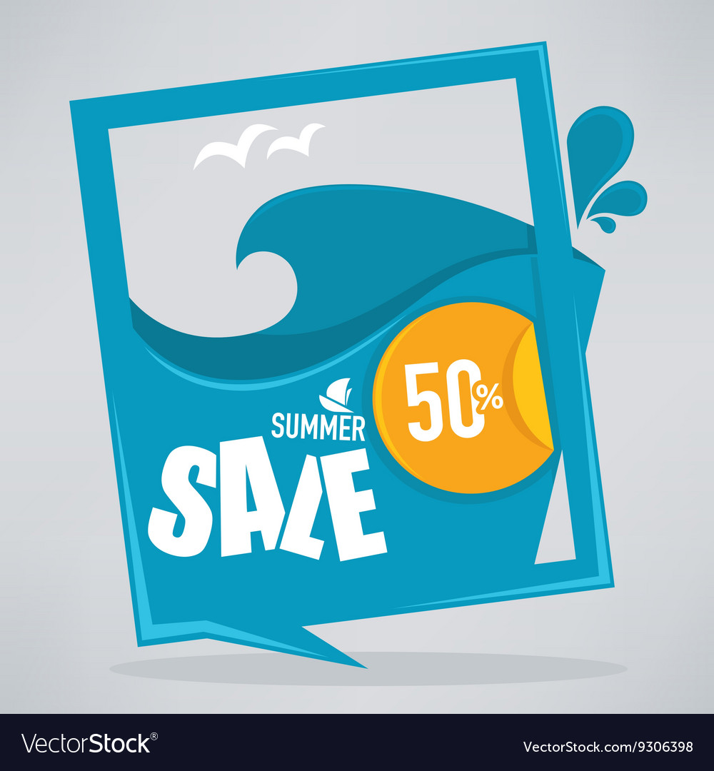 Summer frame Royalty Free Vector Image - VectorStock