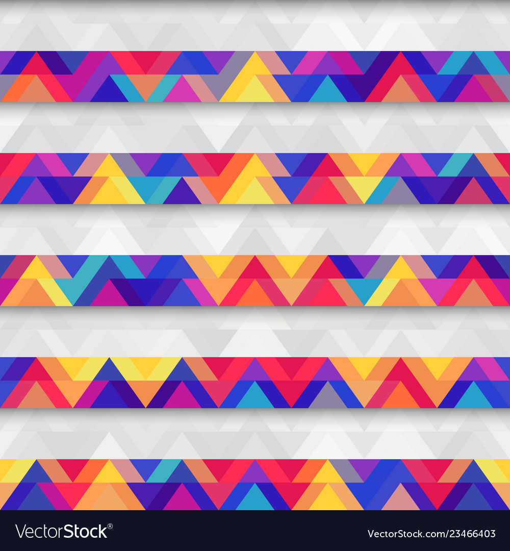 Abstract triangle pattern Royalty Free Vector Image
