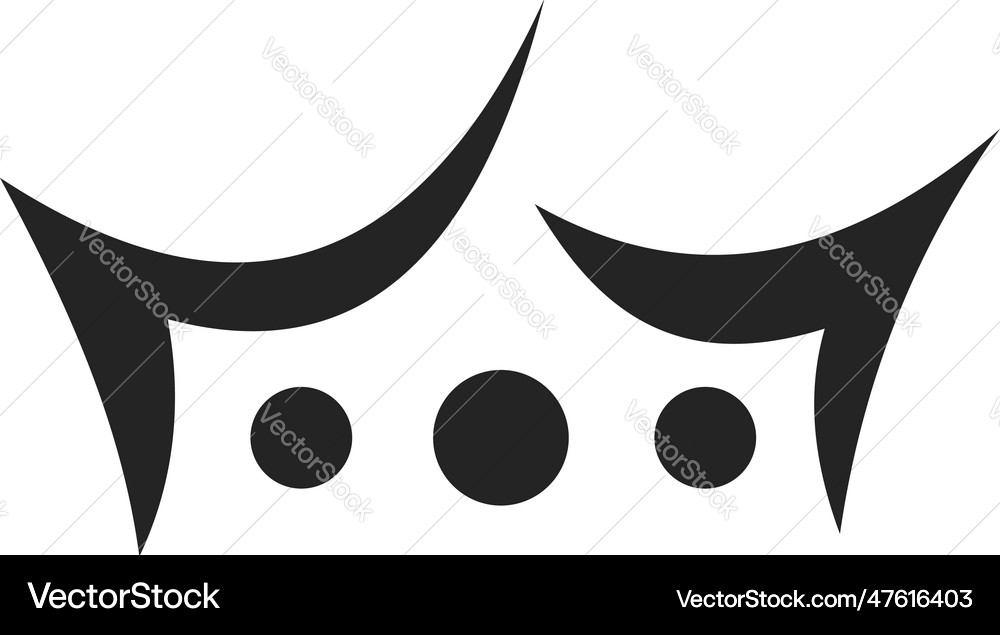 Crown logo template icon brand identity isolated Vector Image