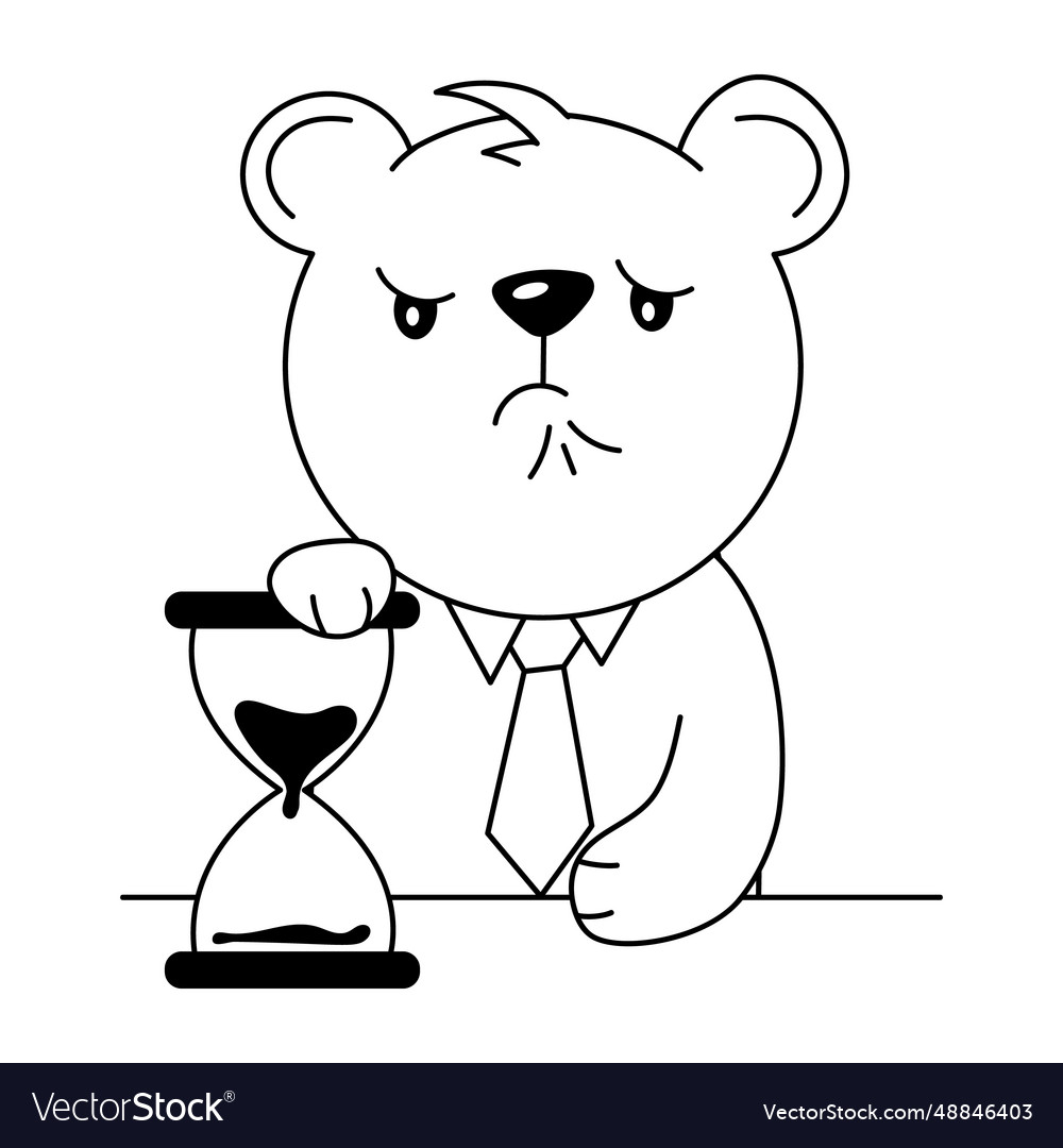 Task deadline Royalty Free Vector Image - VectorStock