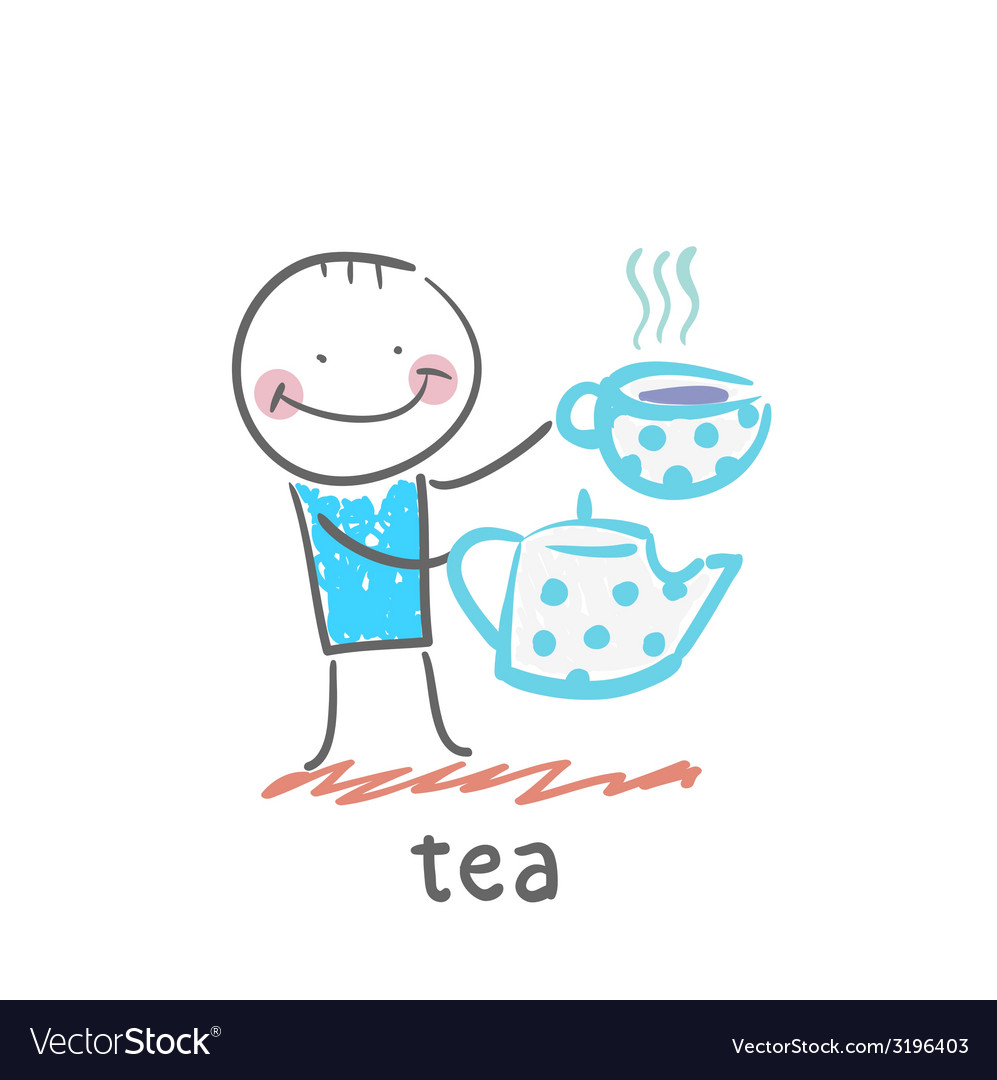 Tea Royalty Free Vector Image - VectorStock