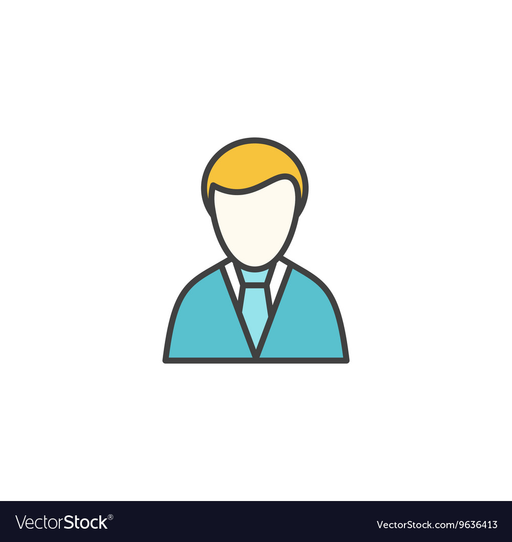 Manager icon Royalty Free Vector Image - VectorStock