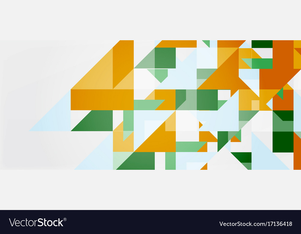 Triangle Pattern Design Background Royalty Free Vector Image