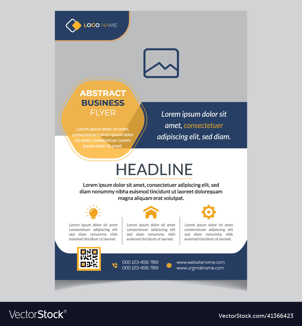 Abstract template Royalty Free Vector Image - VectorStock