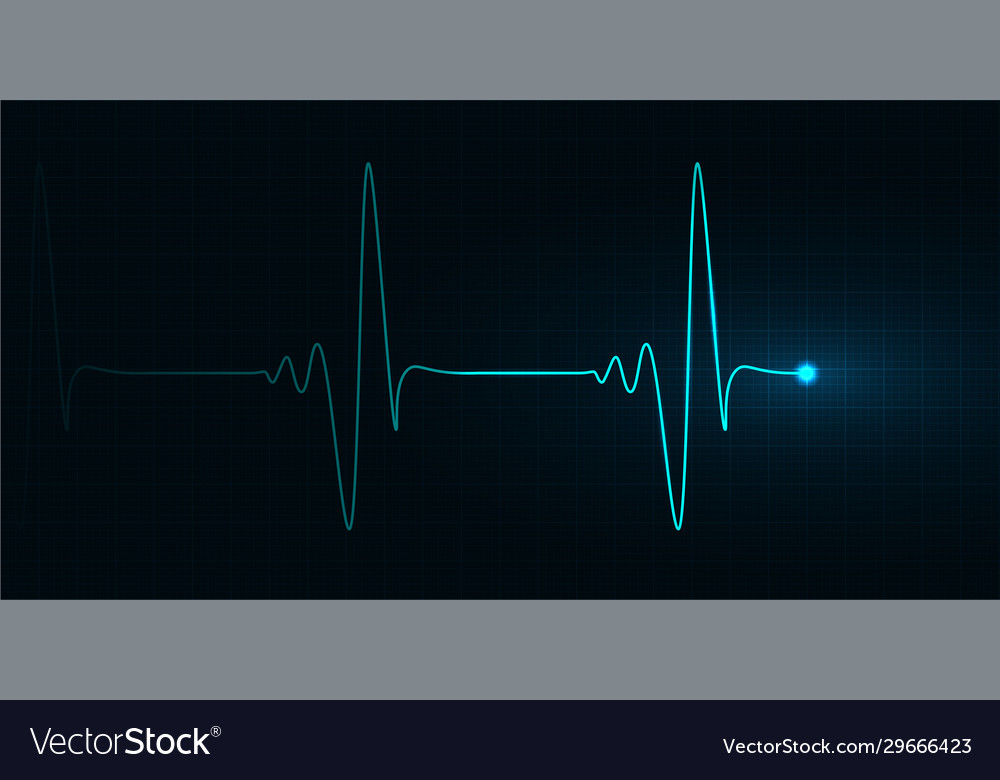Cardiogram Royalty Free Vector Image - VectorStock