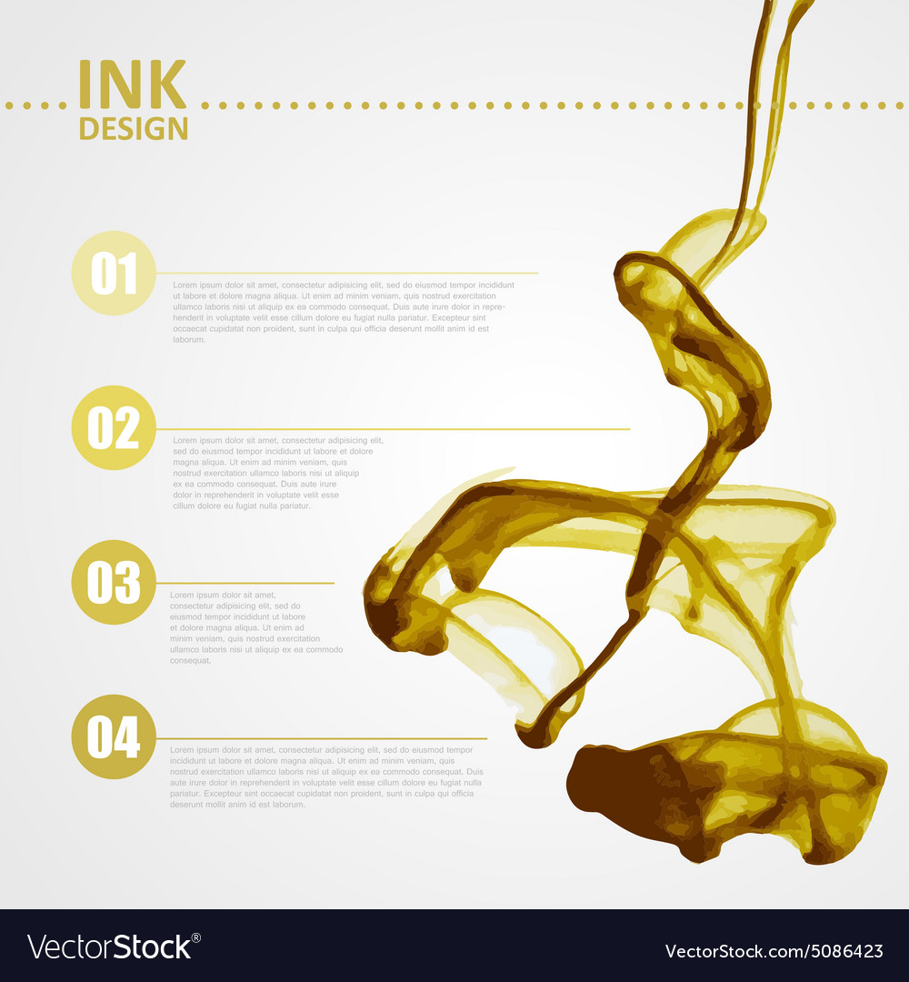 Ink clouds Royalty Free Vector Image - VectorStock