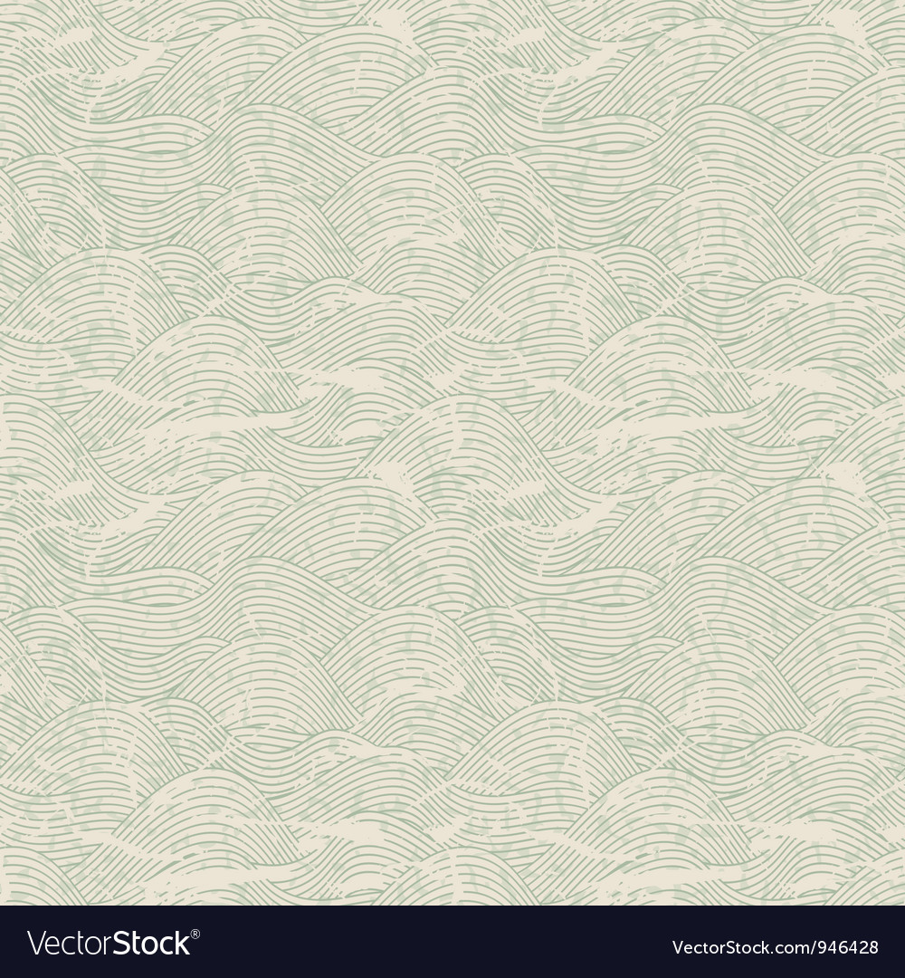 Seamless wave pattern background Royalty Free Vector Image