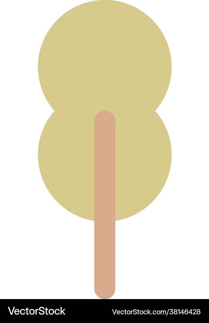 Tree icon symbol for nature ecology and Royalty Free Vector