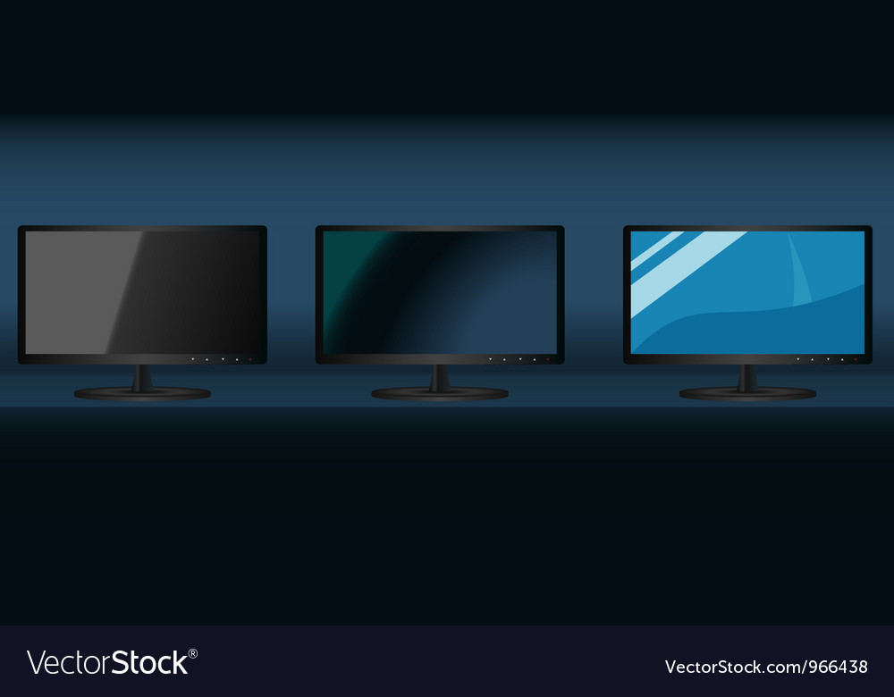 Monitor Royalty Free Vector Image - VectorStock