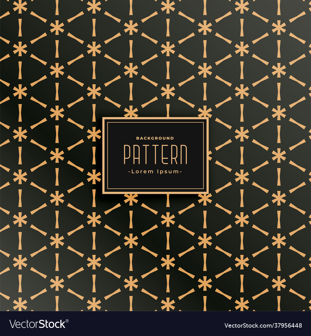 Geometric fabric pattern set in triangle shape Vector Image