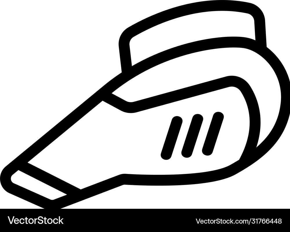 Mobile wet vacuum cleaner icon outline Royalty Free Vector