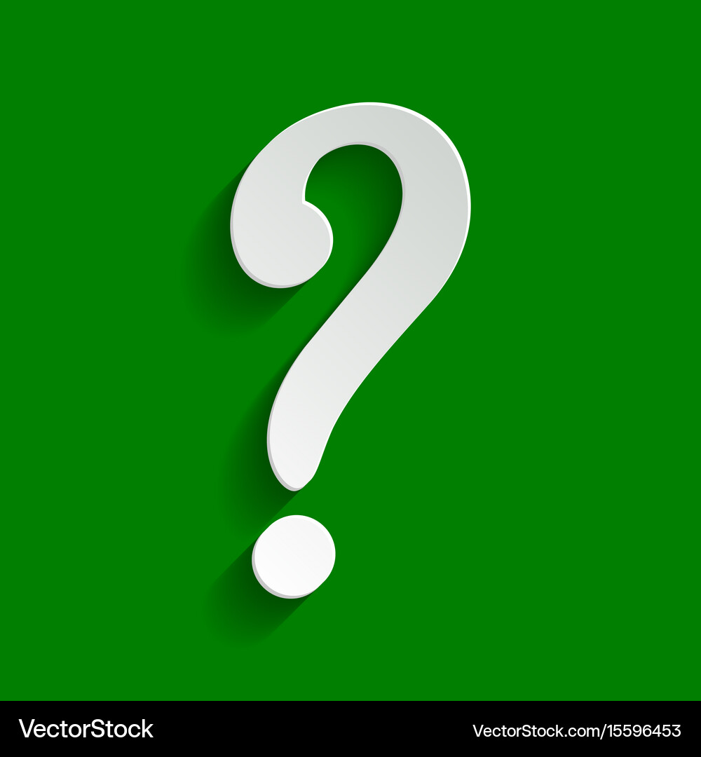 Green Question Mark Icon