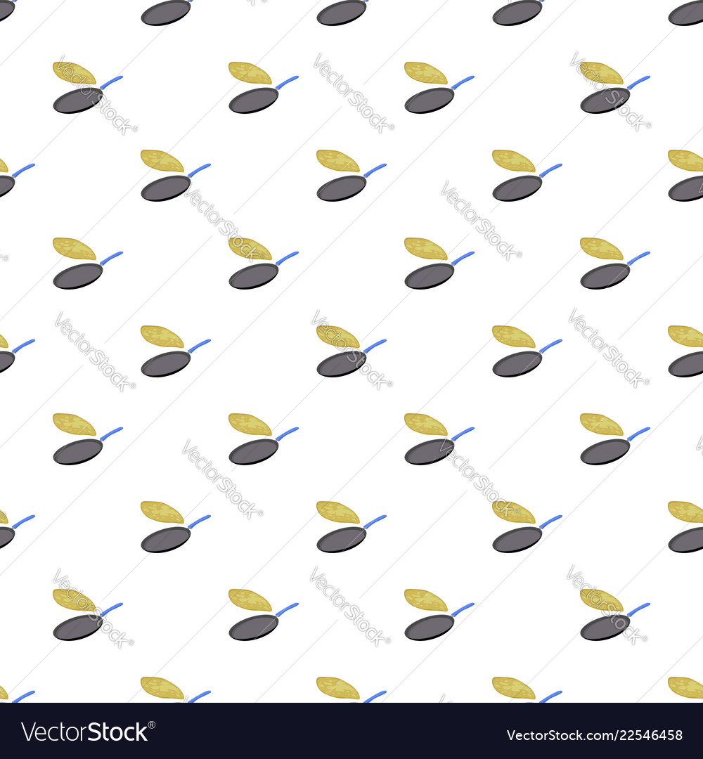Griddle pan pattern seamless Royalty Free Vector Image