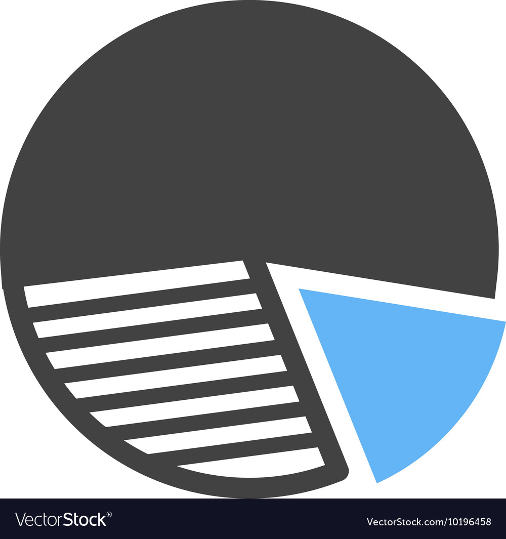Pie chart Royalty Free Vector Image - VectorStock
