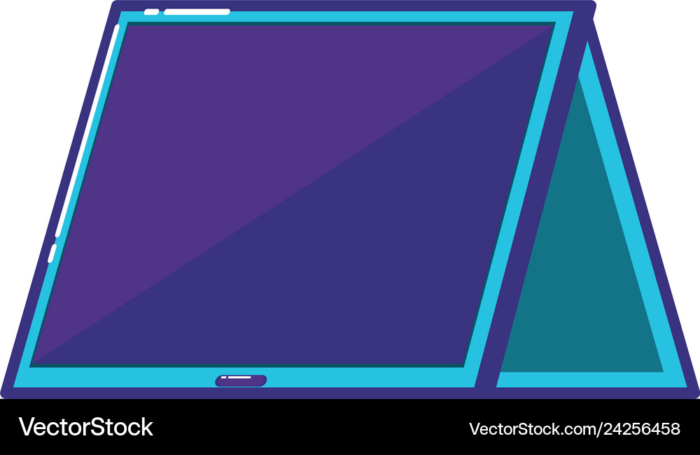 Tablet device isolated icon Royalty Free Vector Image