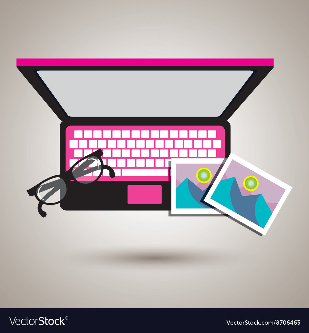 Computer technology design Royalty Free Vector Image