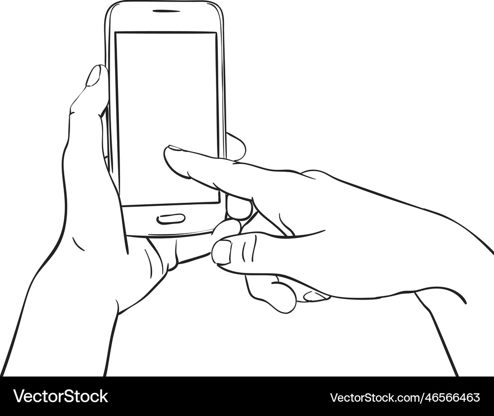 Smartphone Royalty Free Vector Image - VectorStock