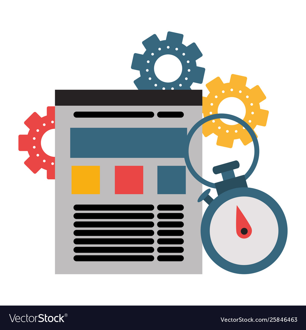 Technical support technology Royalty Free Vector Image