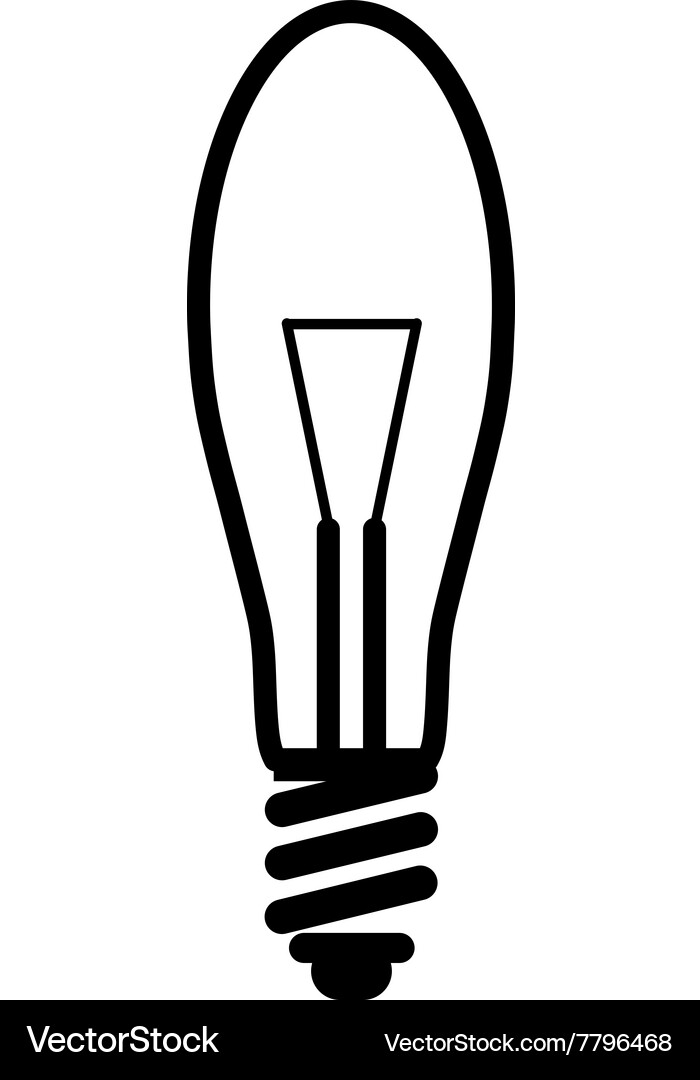 Bulb Royalty Free Vector Image - VectorStock