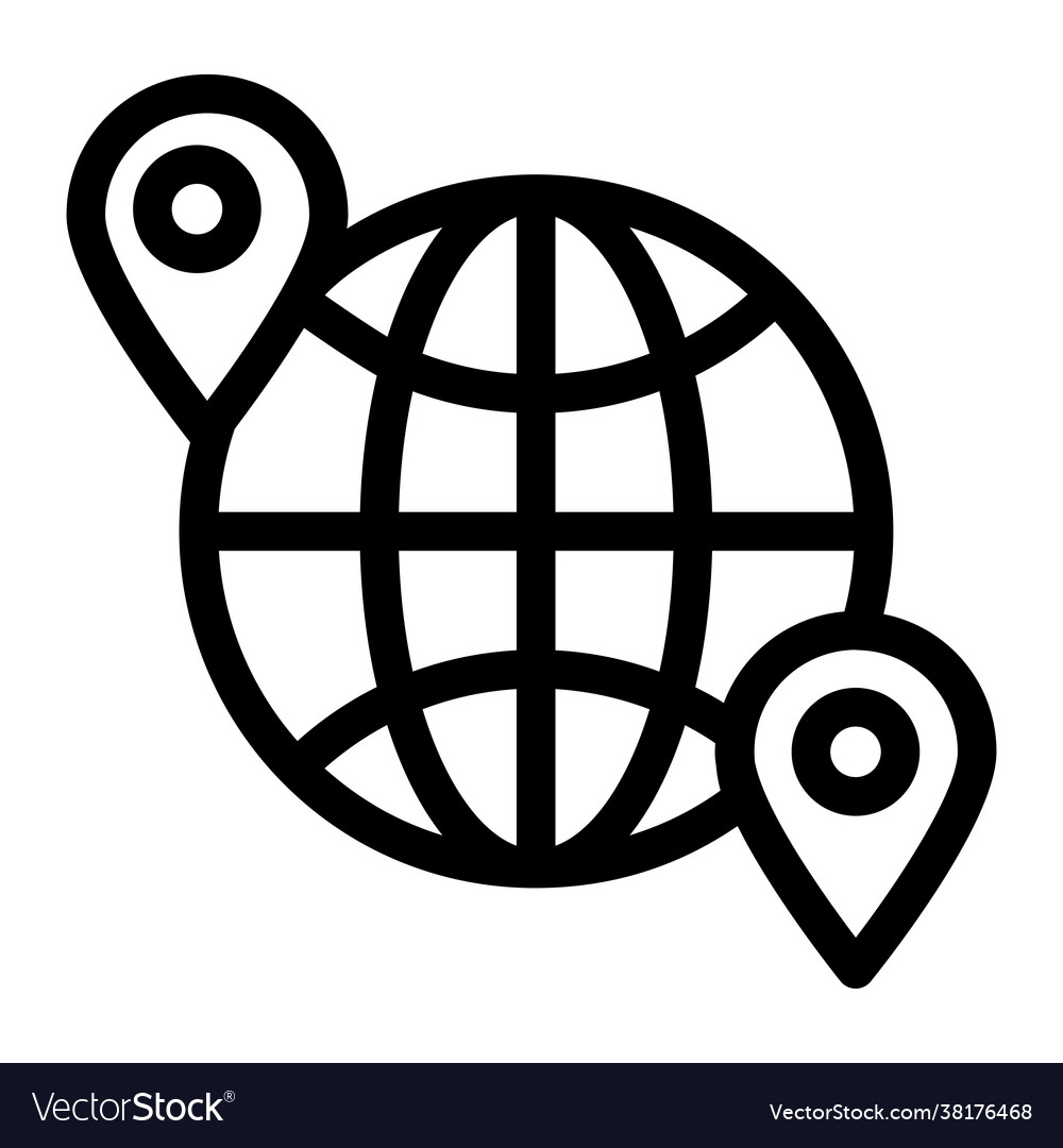 Geolocation Royalty Free Vector Image - VectorStock