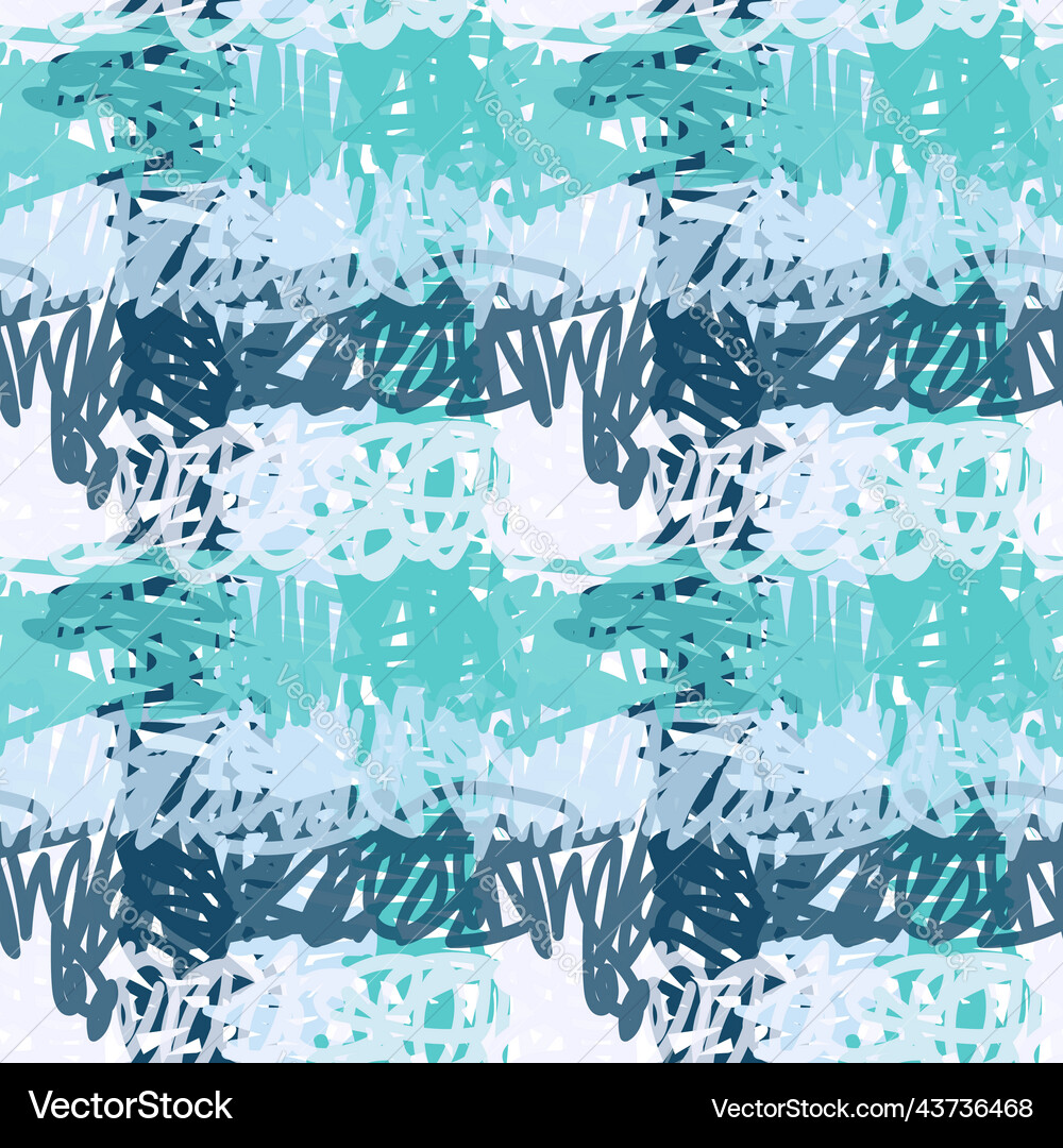 Hand drawn abstract scribble lines seamless – Royalty-Free Vector ...