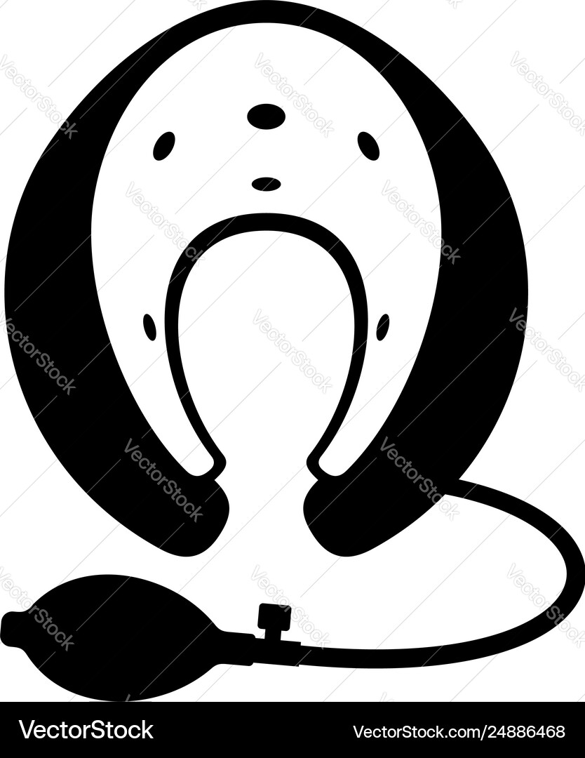 Orthopedic neck braces collars Royalty Free Vector Image