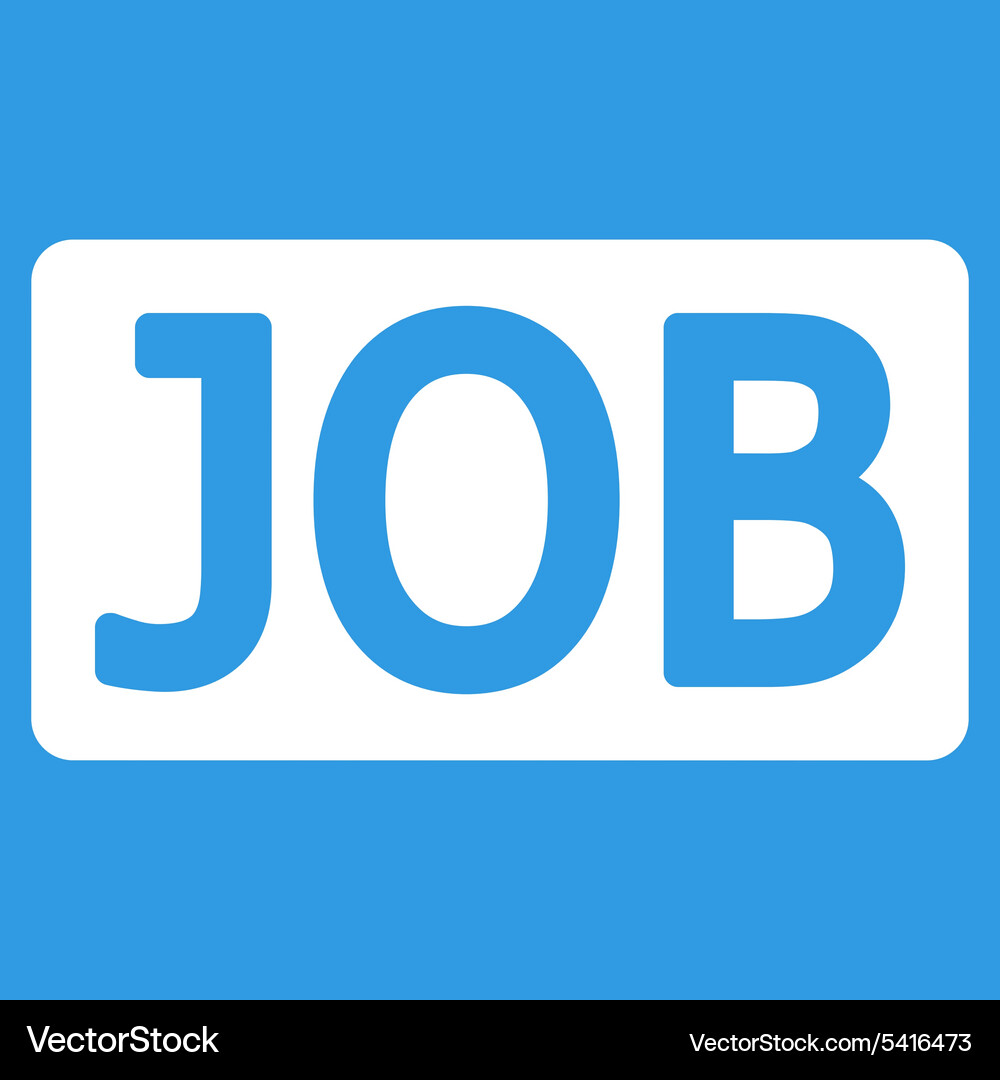 Job icon from business bicolor set Royalty Free Vector Image