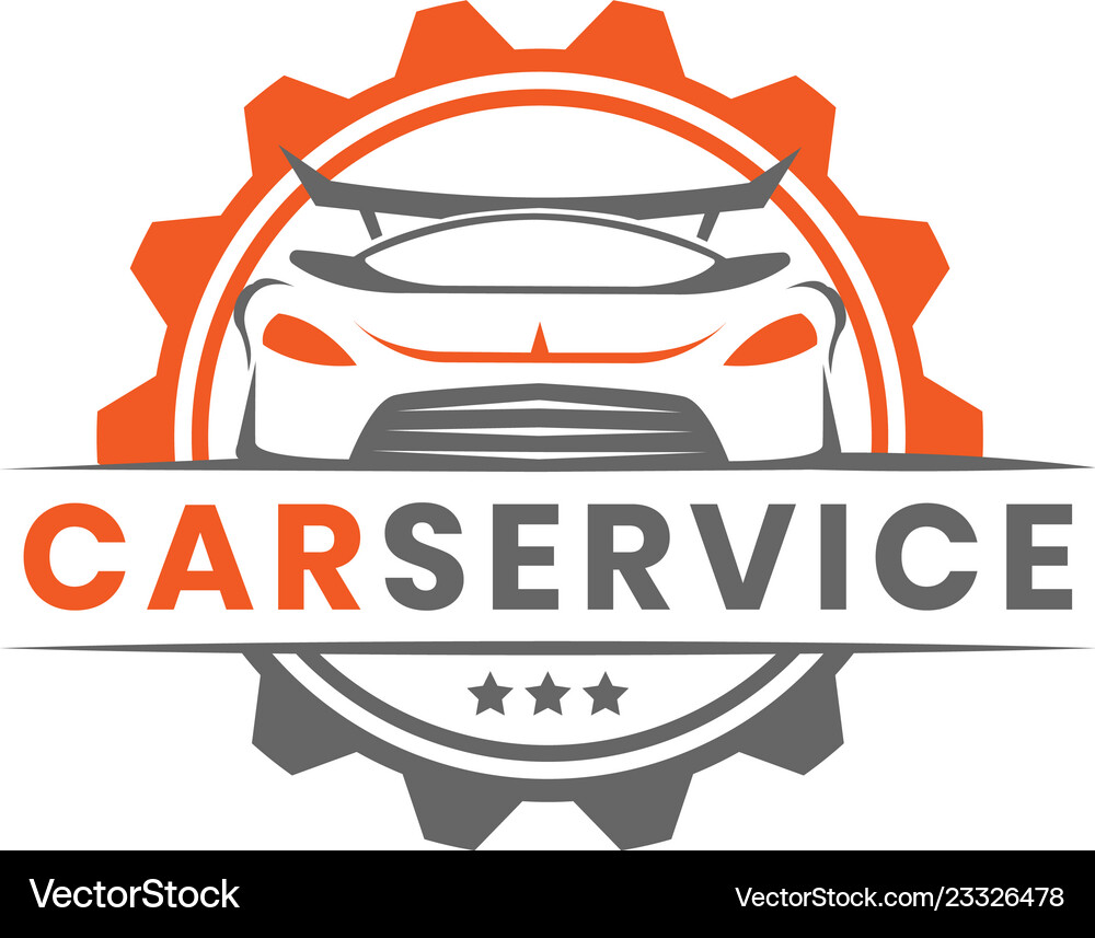 Car service logo design template inspiration Vector Image
