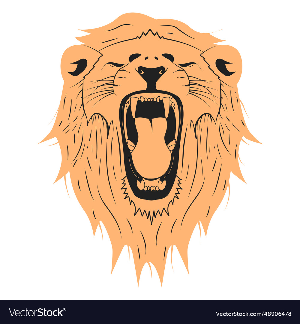 Lion design Royalty Free Vector Image - VectorStock
