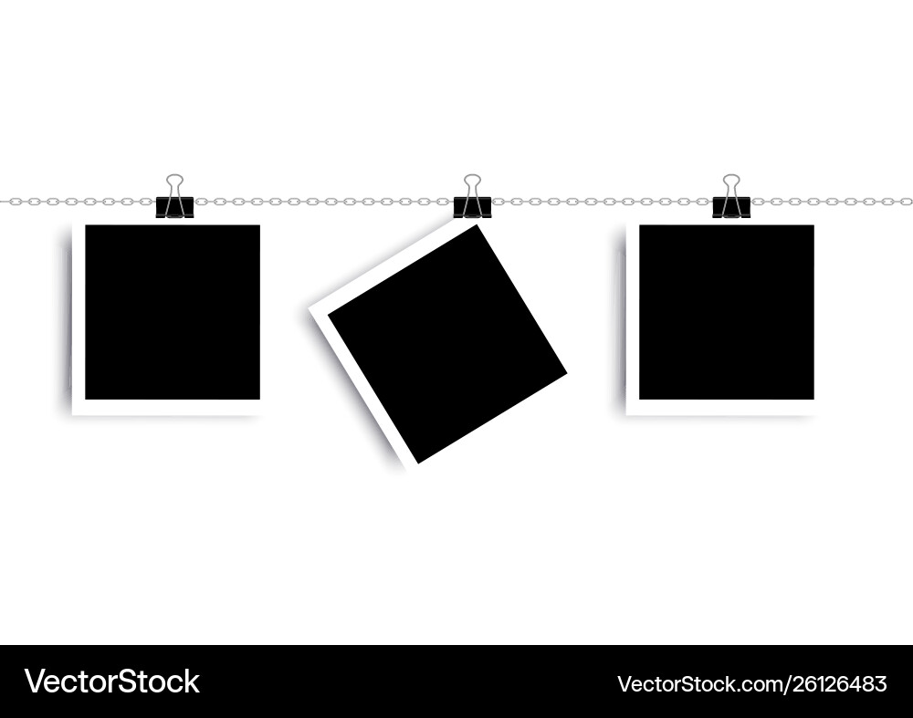Photo frame Royalty Free Vector Image - VectorStock