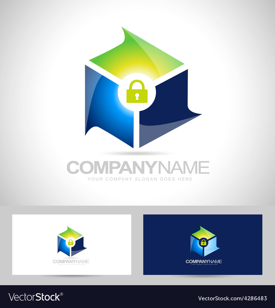 Secure security design Royalty Free Vector Image
