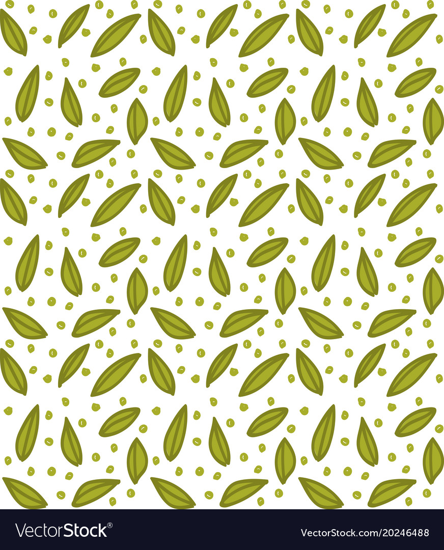 Floral elements pattern Royalty Free Vector Image