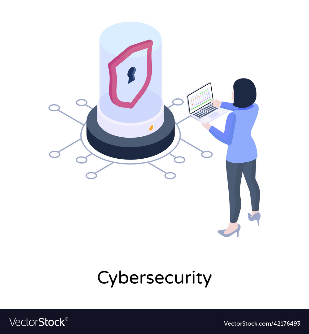Cybersecurity Royalty Free Vector Image - VectorStock Cybersecurity Royalty Free Vector Image - VectorStock