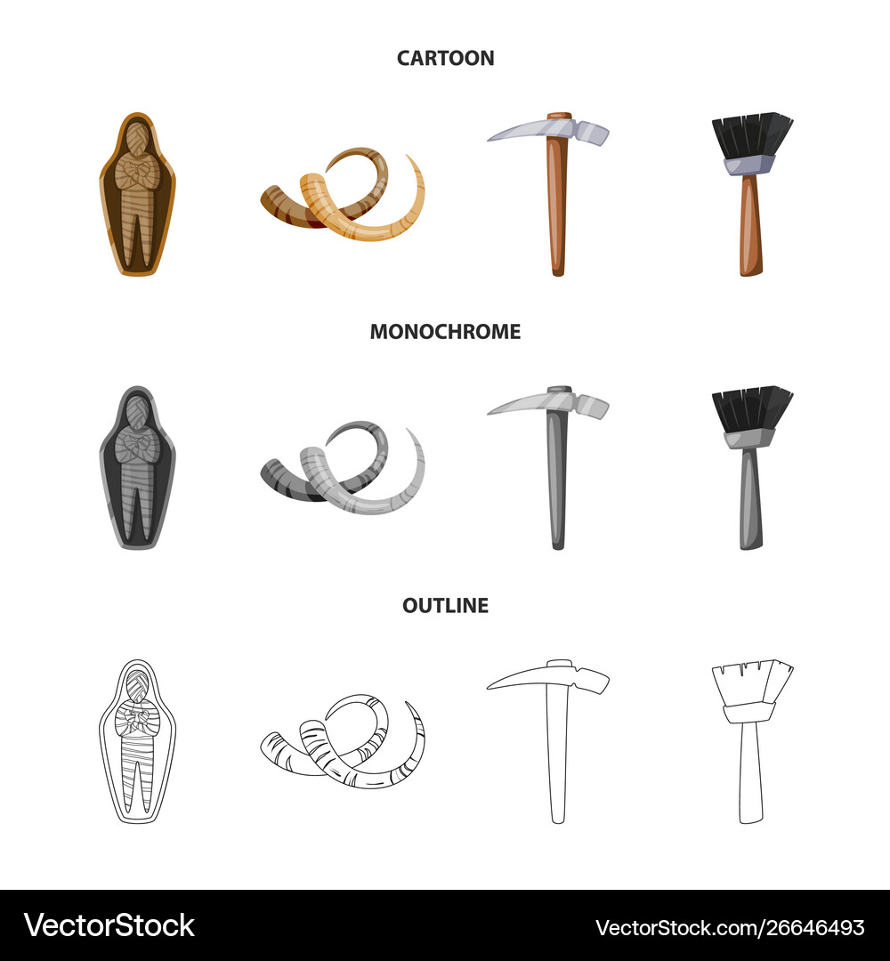 Design story and items symbol Royalty Free Vector Image