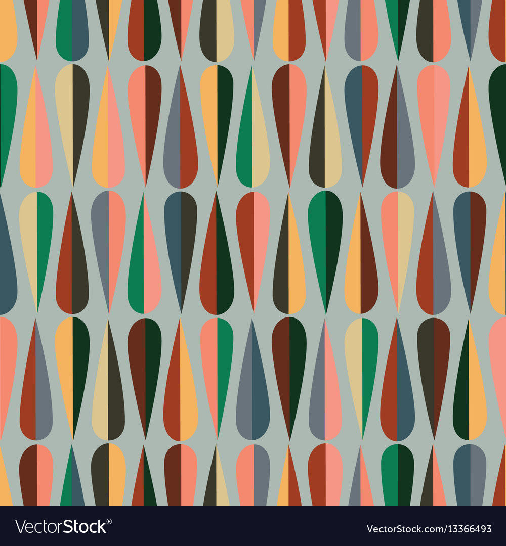 Drops seamless pattern Royalty Free Vector Image