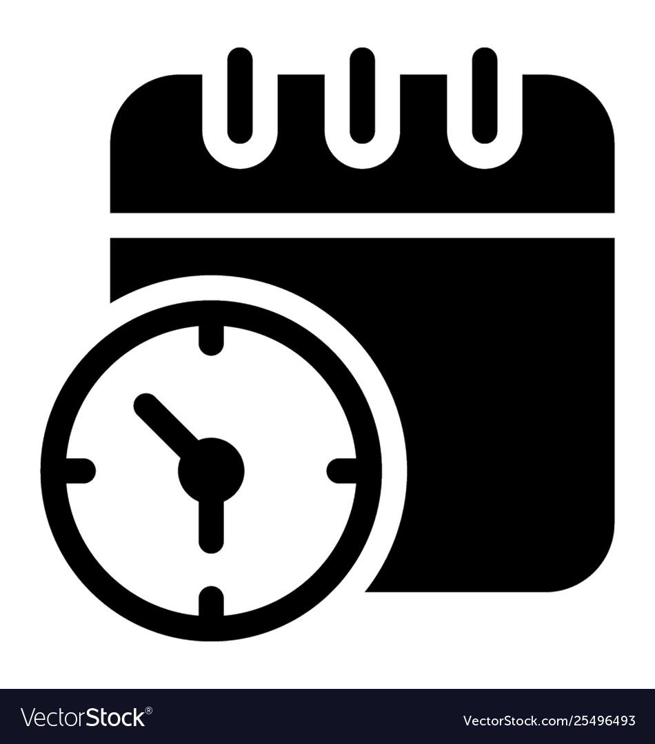 Schedule Royalty Free Vector Image - VectorStock