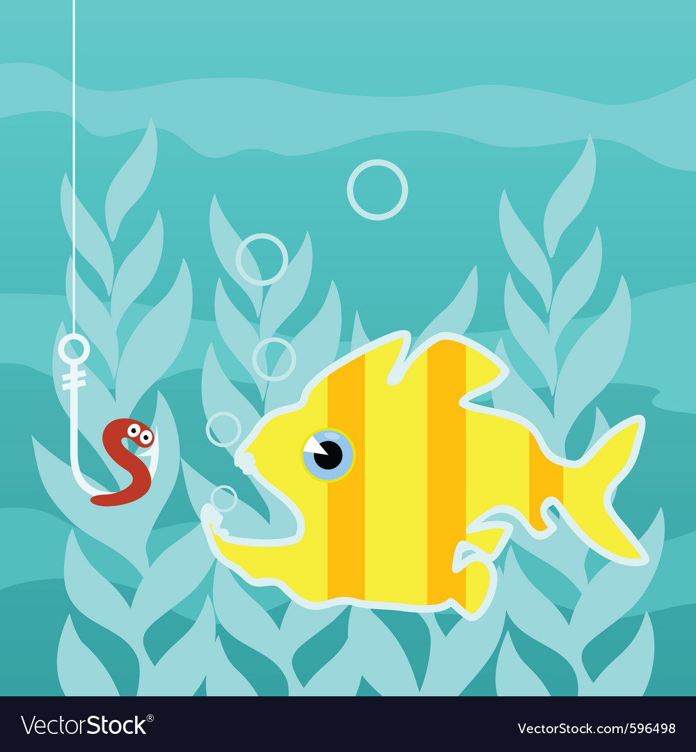 Predatory fish Royalty Free Vector Image - VectorStock