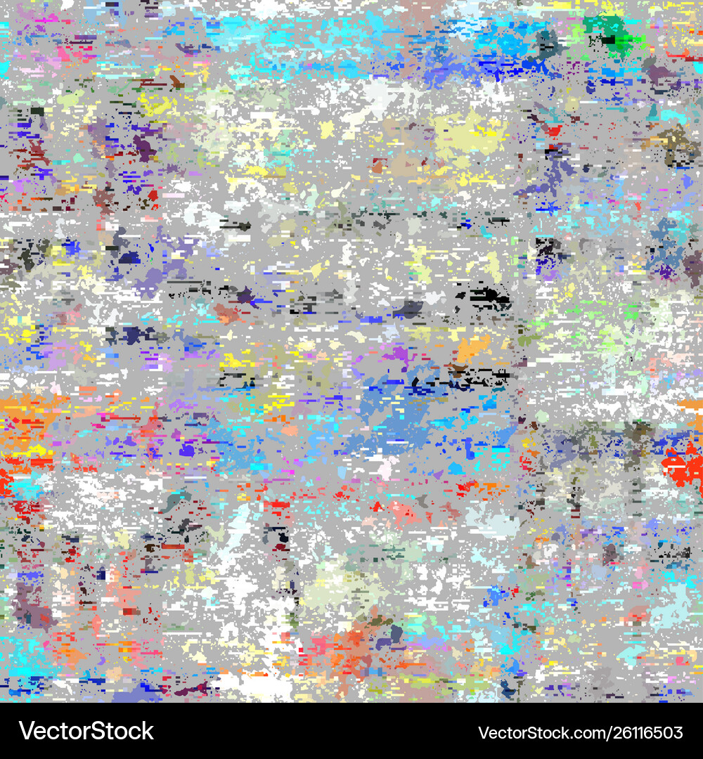 Image with imitation grunge datamoshing Royalty Free Vector