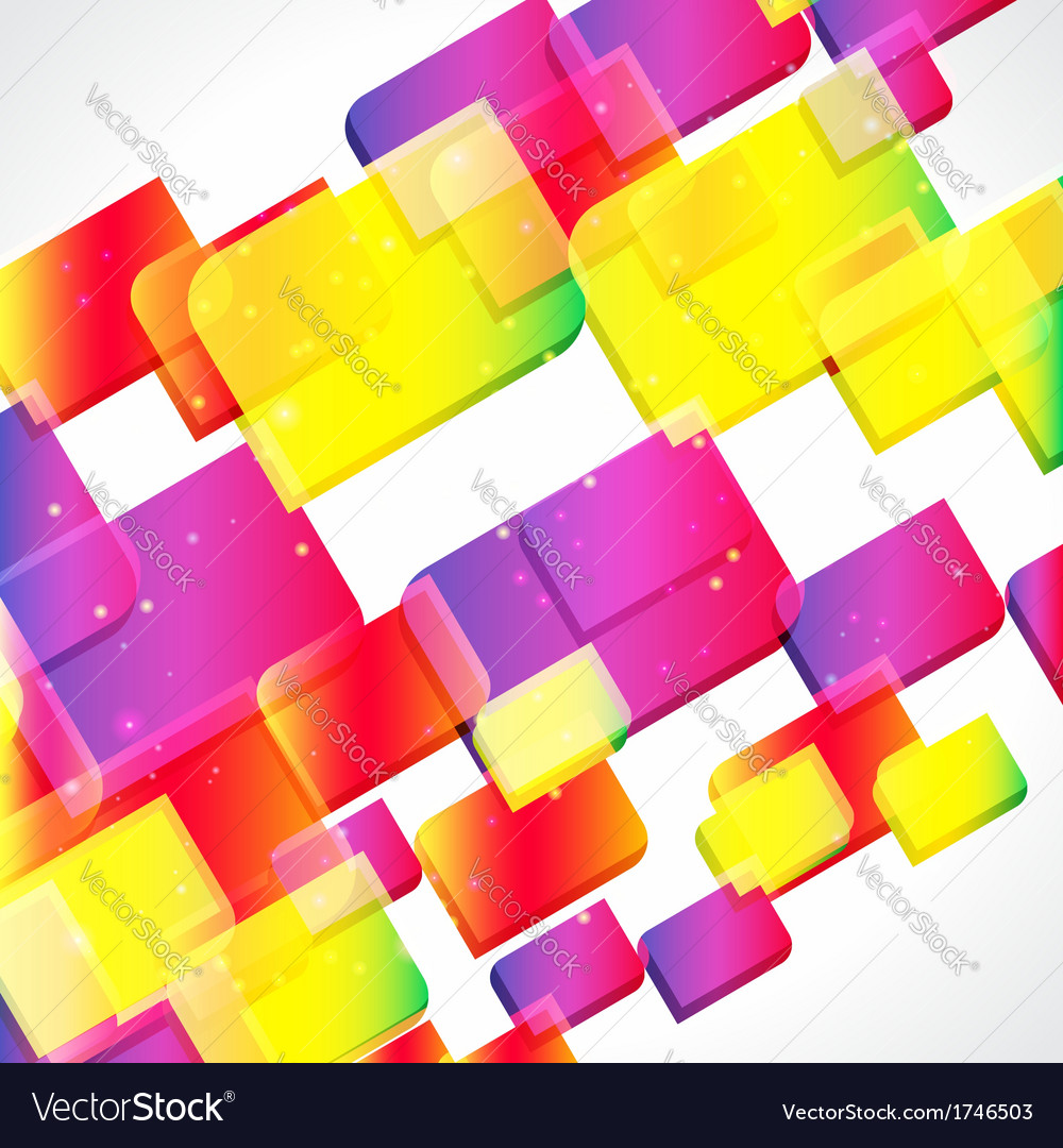 Multicolor abstract bright background elements Vector Image