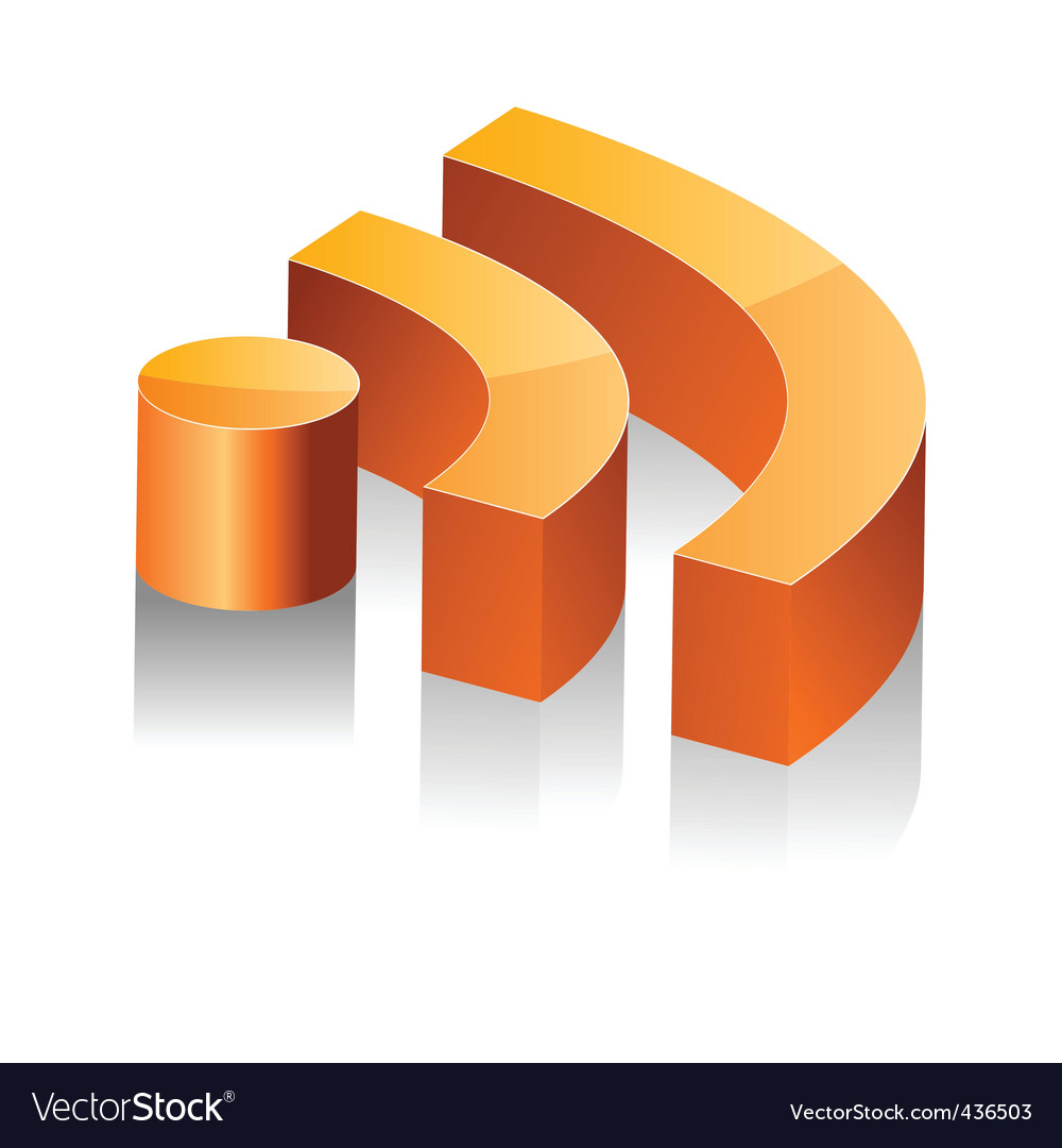 RSS Royalty Free Vector Image - VectorStock
