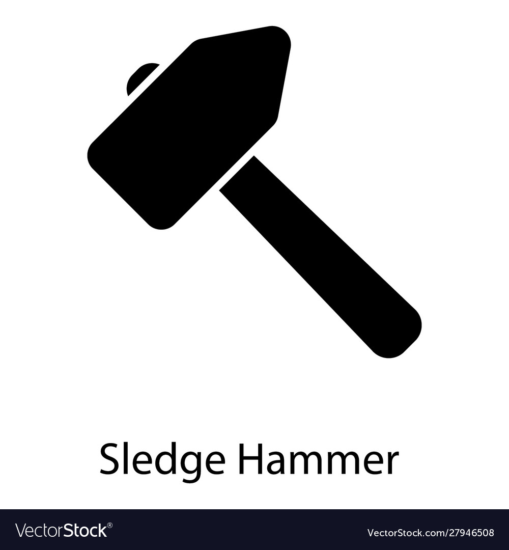 Sledge Hammer Vector