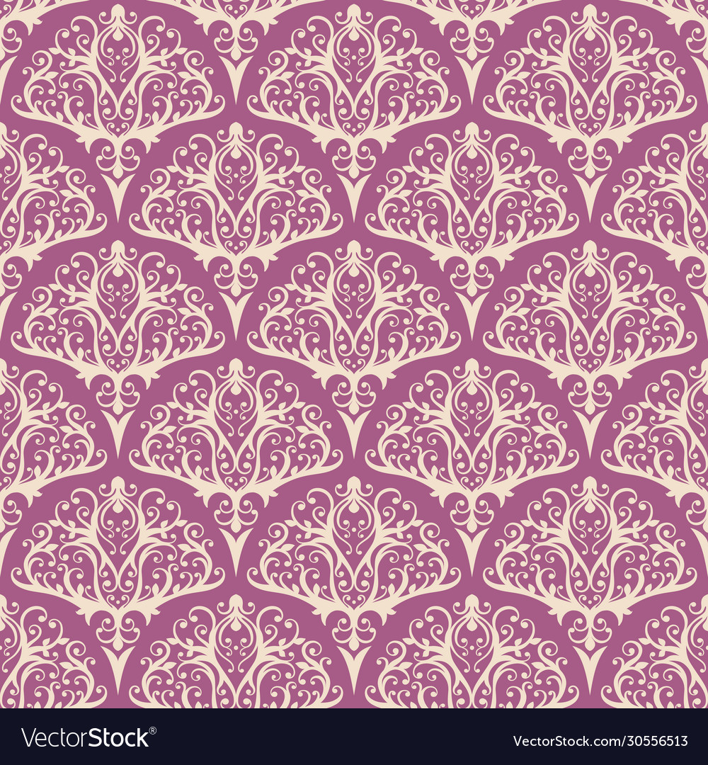 Seamless purple pattern Royalty Free Vector Image
