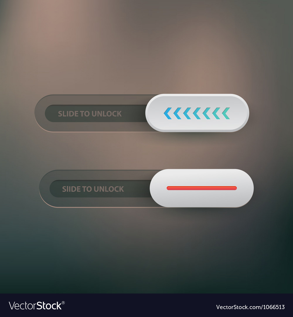 Sliders Royalty Free Vector Image - VectorStock