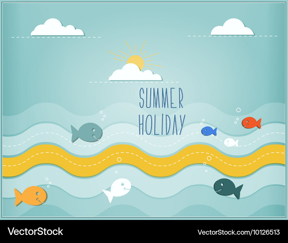 Summer Royalty Free Vector Image - VectorStock